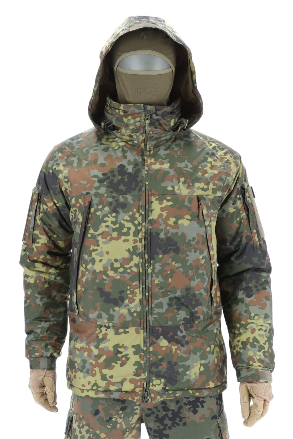 KAMPF GEGEN DIE KÄLTE MIT DER ISOALTIONSJACKE LEICHT DER BUNDESWEHR VON ...